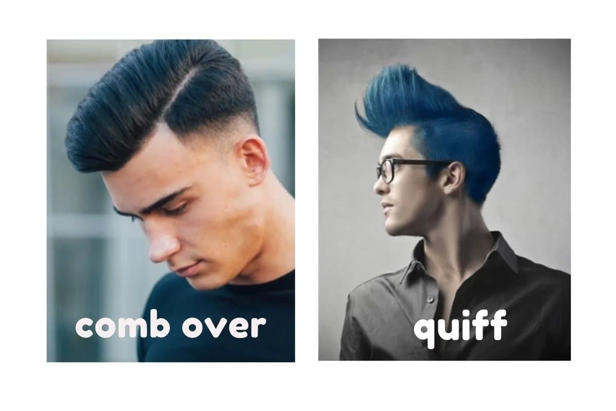 Comb Over Vs Side Part Vs Quiff Vs Slicked Back [Pics]