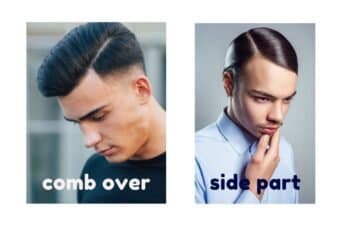 Comb Over Vs Side Part Vs Quiff Vs Slicked Back [Pics]