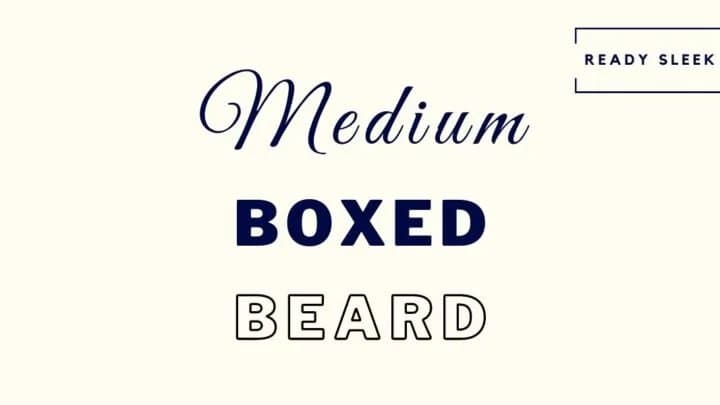 The Medium Boxed Beard: Growth, Pics, Maintenance • Ready Sleek