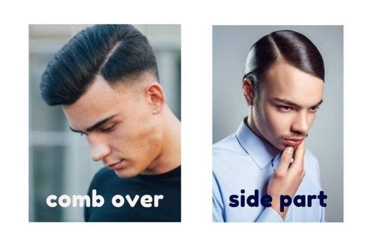 Comb Over Vs Side Part Vs Quiff Vs Slicked Back [Pics]