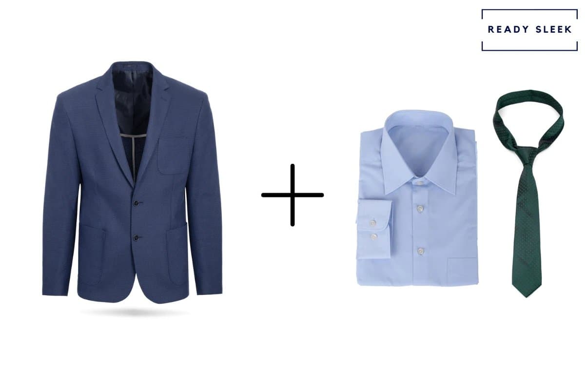 Navy Suit Blue Shirt: What Tie To Wear? [Visual Guide]