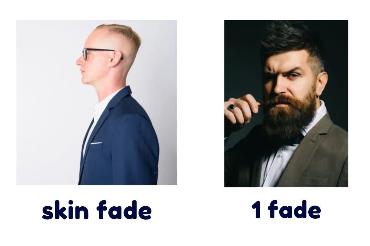Skin Fade Vs 1 Fade Vs 2 Fade: Differences? [With Photos]