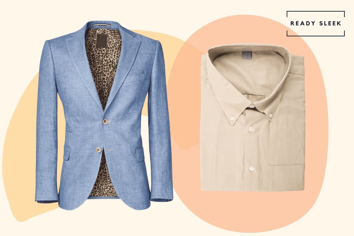 What Color Shirt Goes With A Light Blue Blazer? (Pics) • Ready Sleek