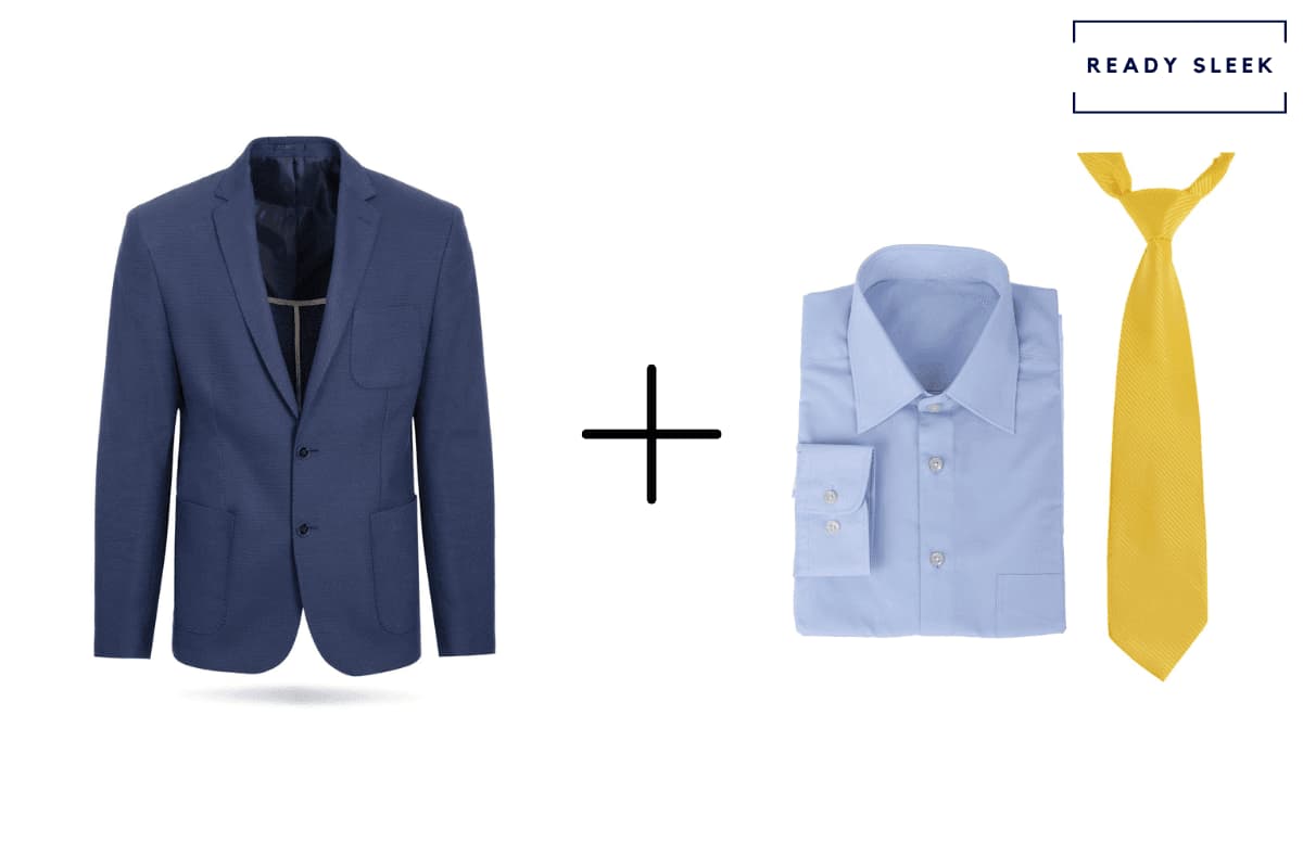 Navy Suit Blue Shirt: What Tie To Wear? [Visual Guide]