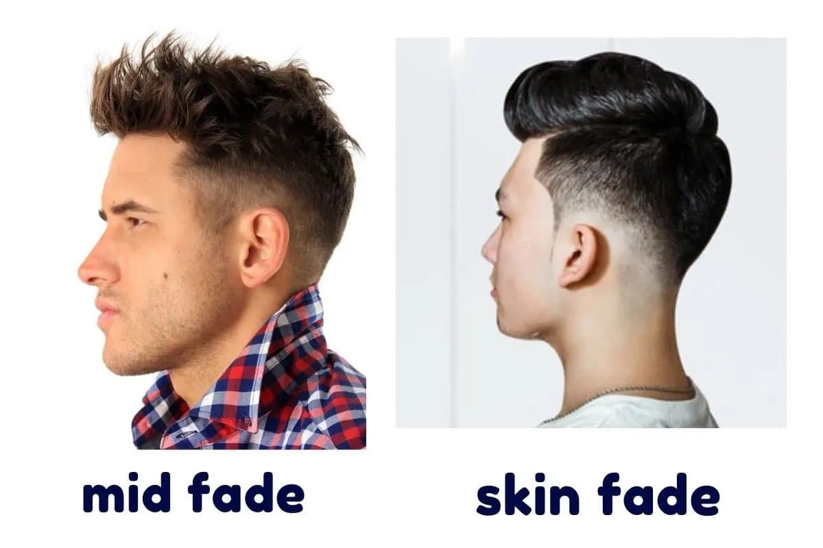 Skin Fade Vs Mid Fade: What’s The Difference? [Pics]
